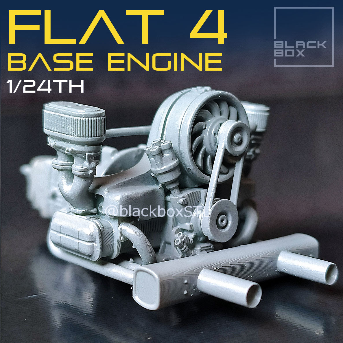 Flat Four Boxer Base Engine – Model Maker's Workshop